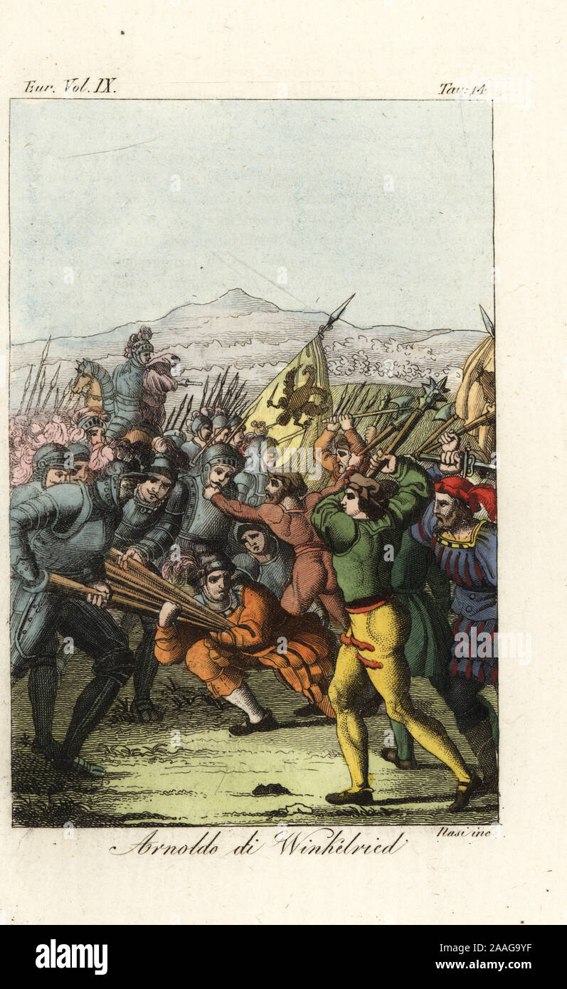 Arnold von winkelried Banque de photographies et d’images à haute ...