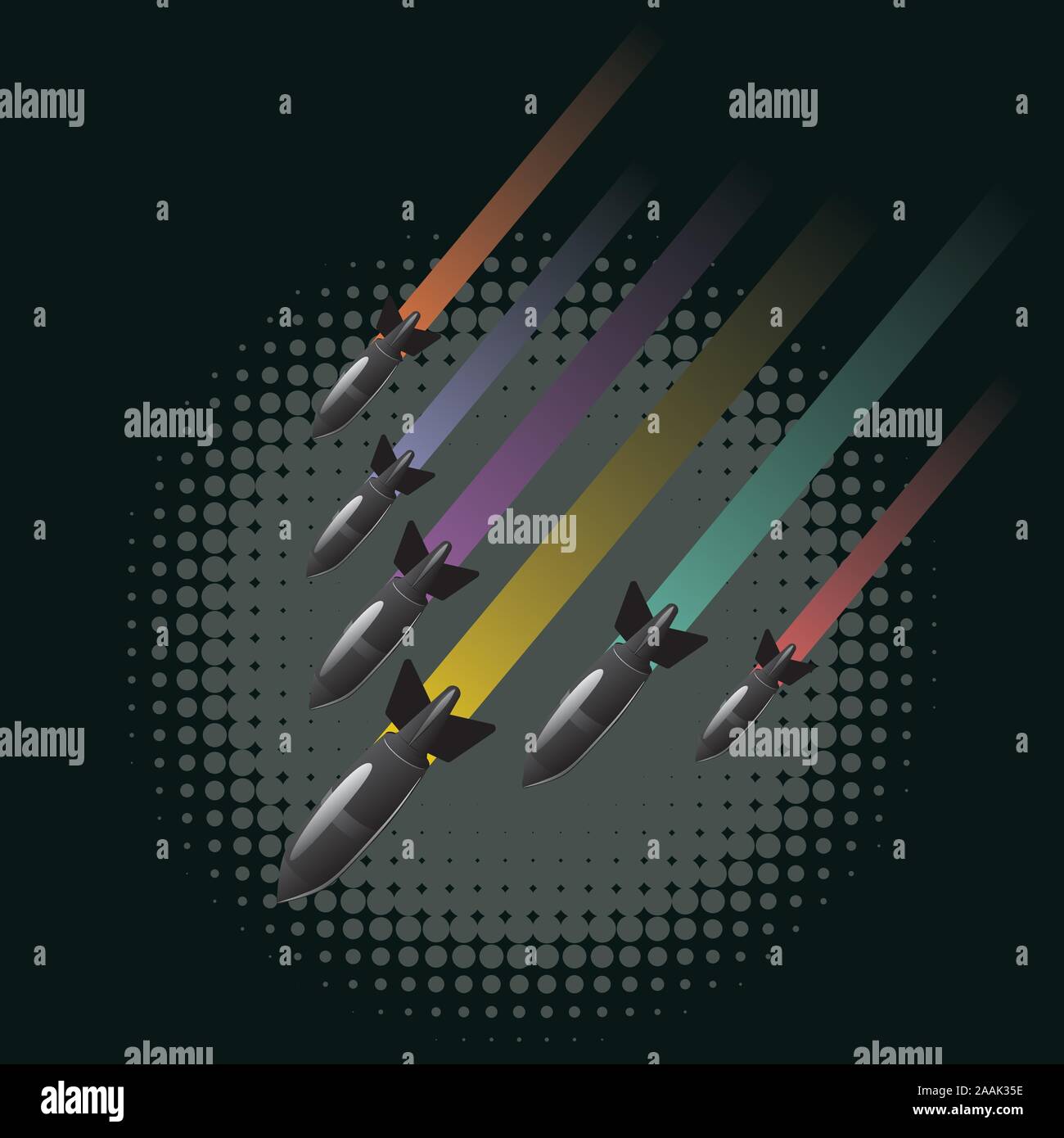 Atomic bomb cartoon Banque d'images vectorielles - Page 2 - Alamy