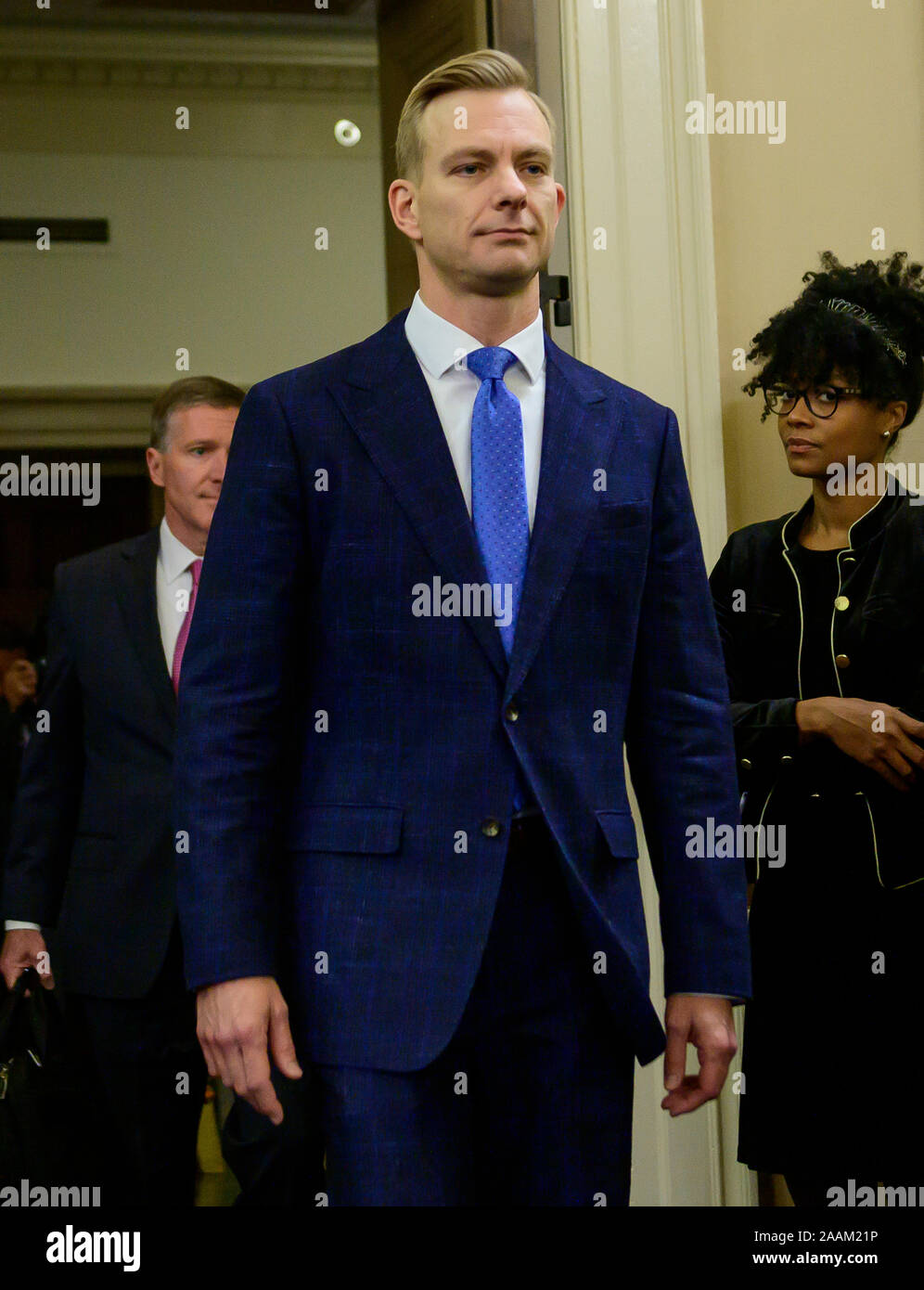 Washington, États-Unis d'Amérique. 21 Nov, 2019. David A. Holmes ...