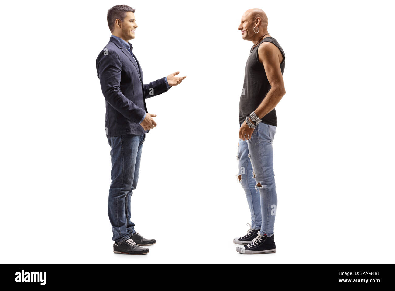 Homme profil Banque d'images détourées - Alamy