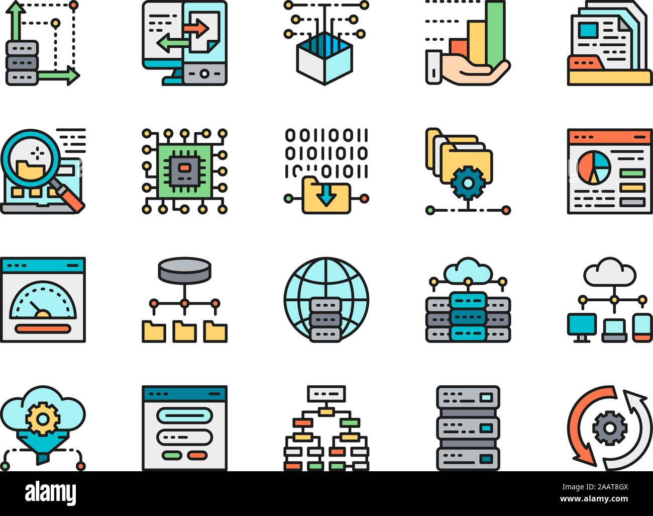 Ensemble De Pictogrammes Banque d'image et photos - Alamy