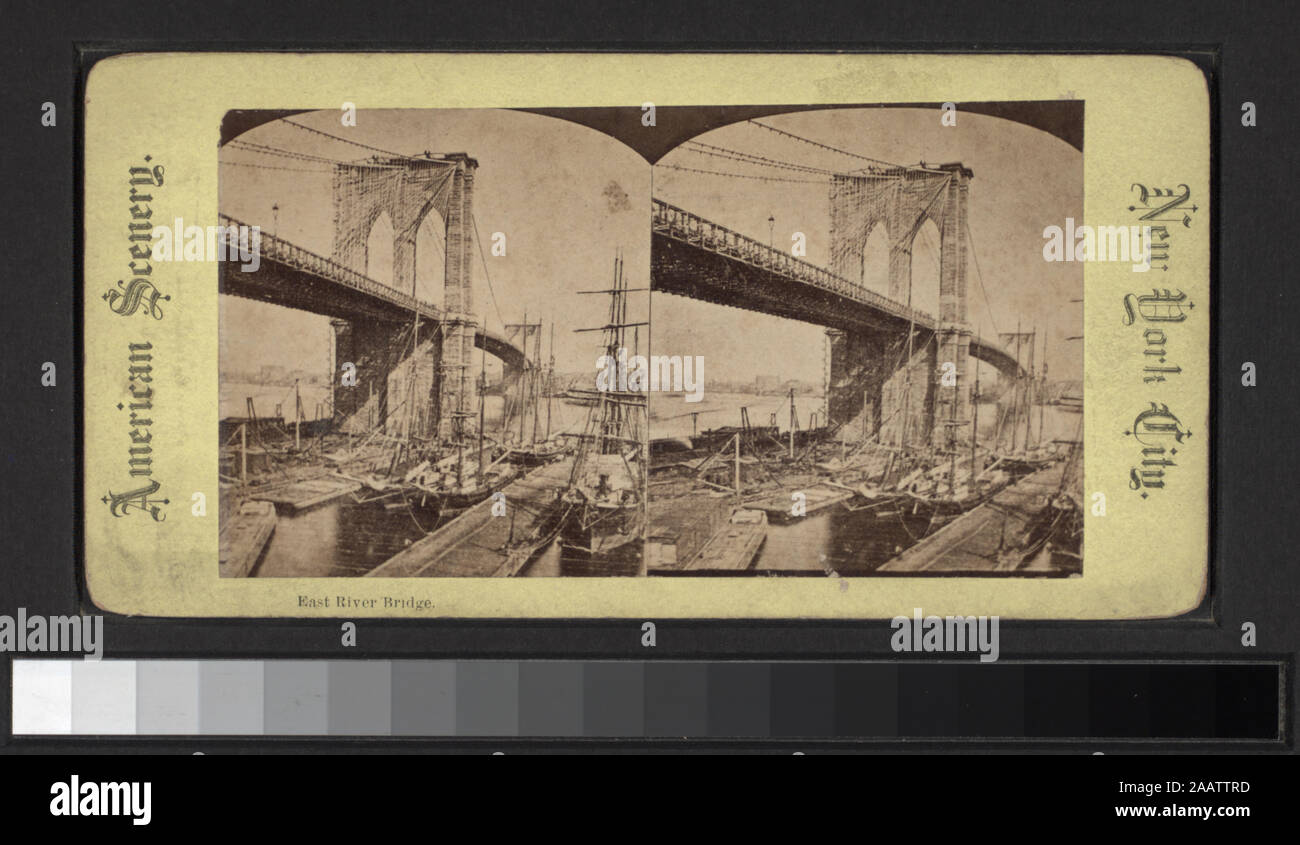 Caisson brooklyn bridge Banque de photographies et d’images à haute ...