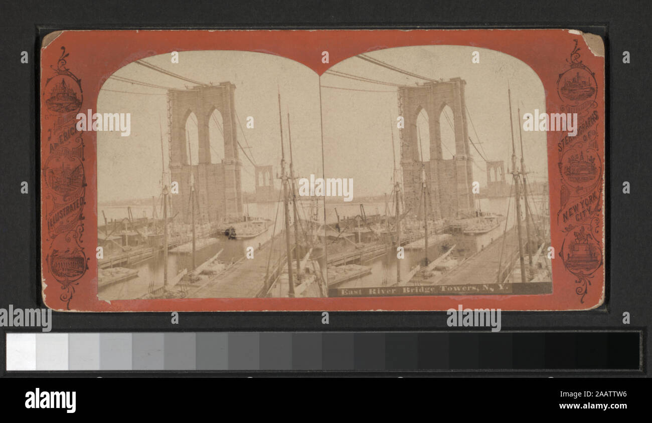 Caisson Brooklyn Bridge Banque d'image et photos - Alamy