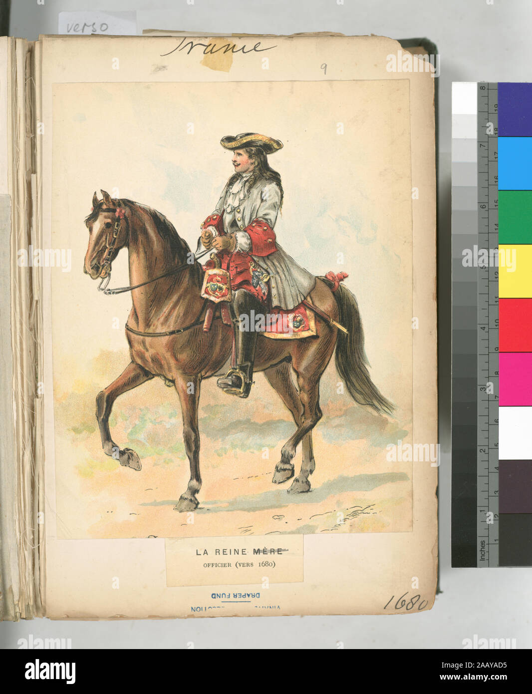 Soldat de france 1680 1700 louis xiv Banque de photographies et d ...