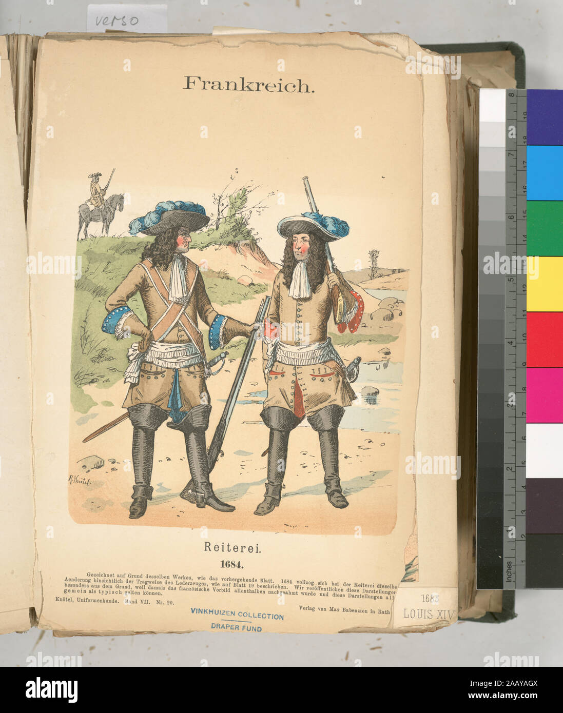 Soldat de france 1680 1700 louis xiv Banque de photographies et d ...