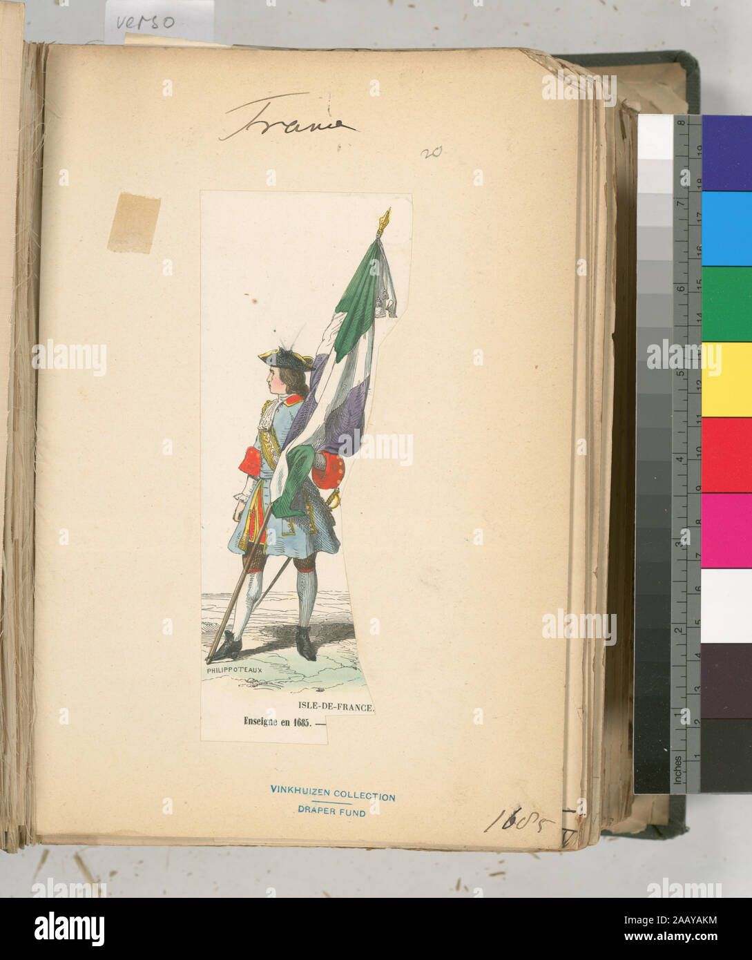 Soldat de france 1680 1700 louis xiv Banque de photographies et d ...