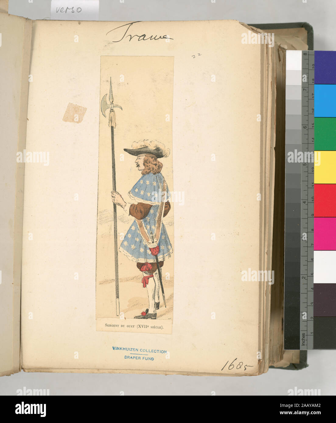 Soldat de france 1680 1700 louis xiv Banque de photographies et d ...