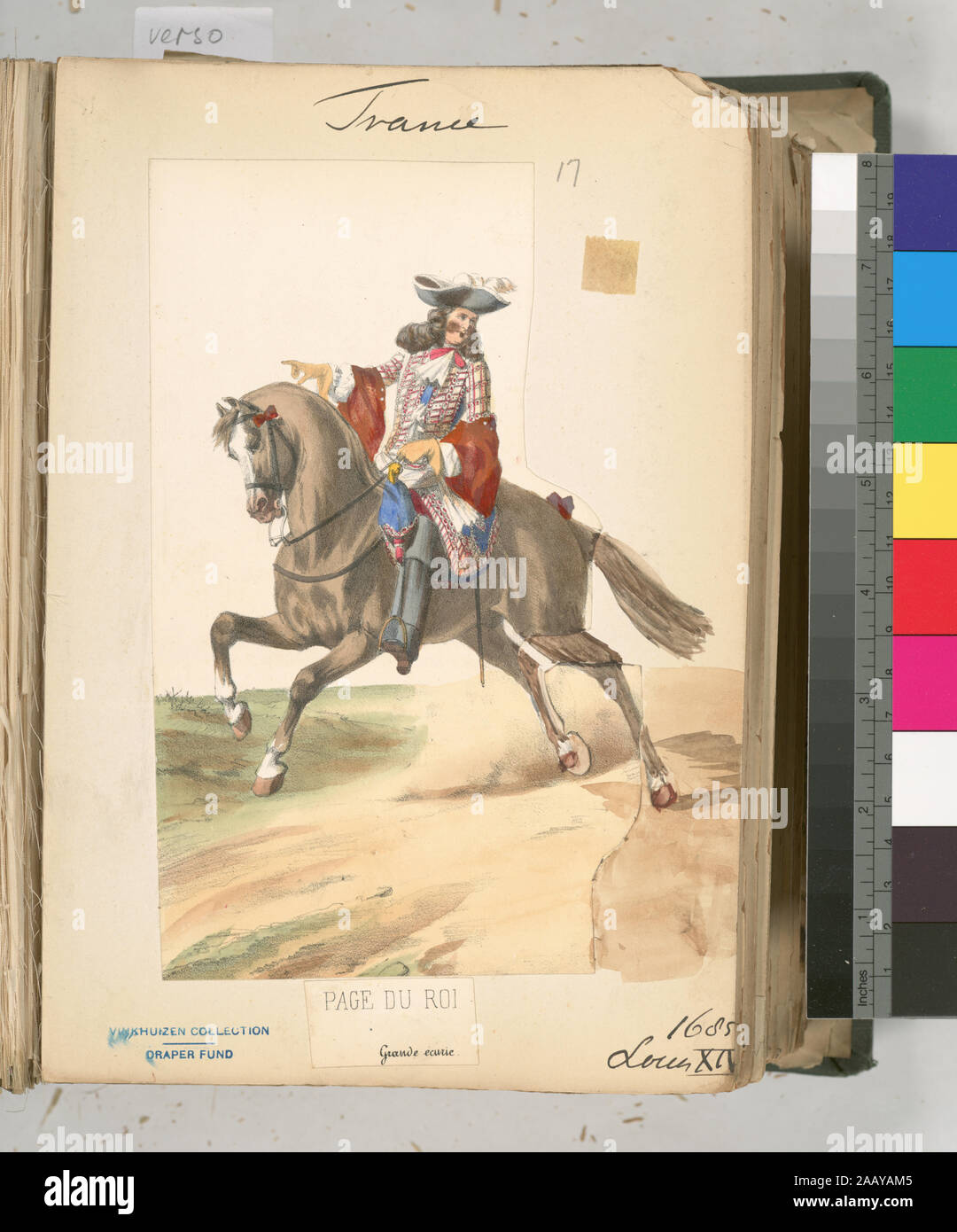 Soldat de france 1680 1700 louis xiv Banque de photographies et d ...