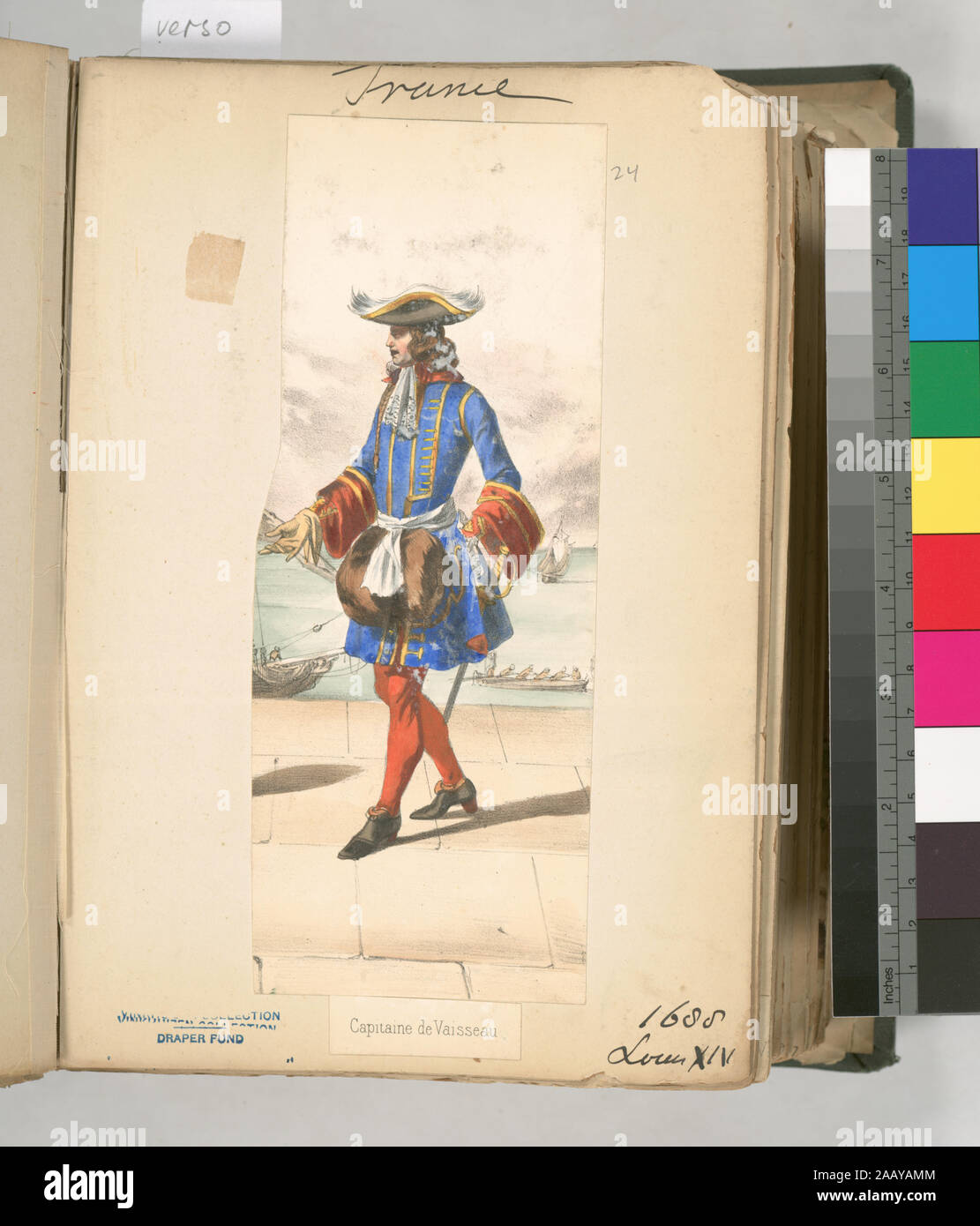 Soldat de france 1680 1700 louis xiv Banque de photographies et d ...