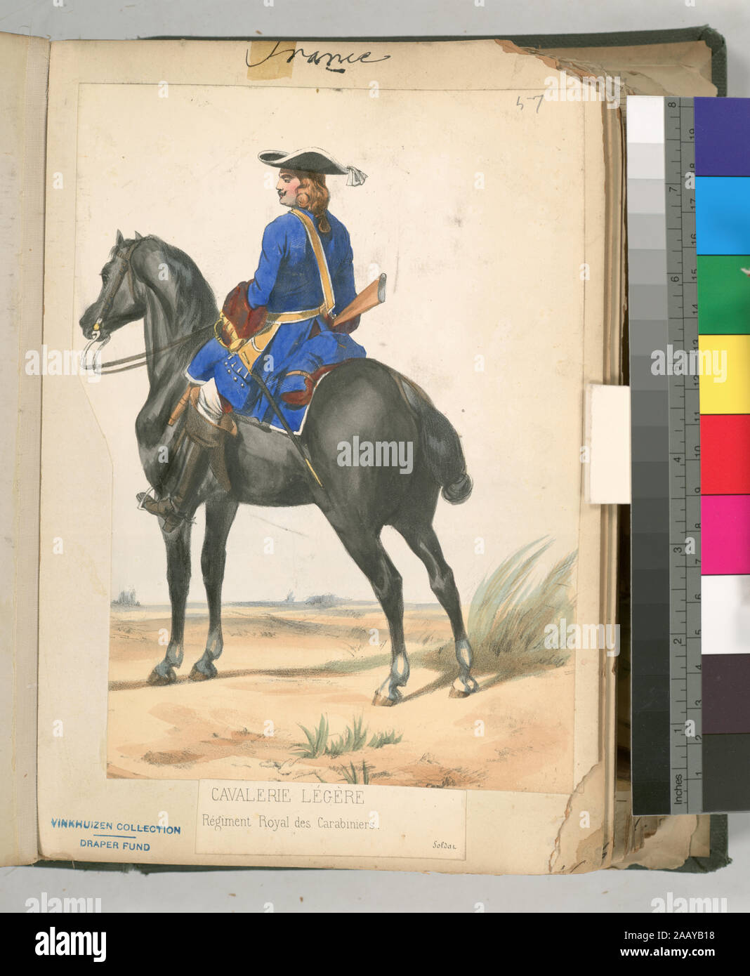 Soldat de france 1680 1700 louis xiv Banque de photographies et d ...