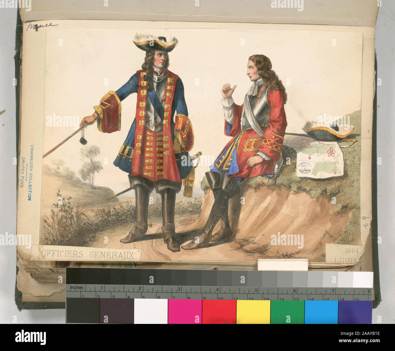 Soldat de france 1680 1700 louis xiv Banque de photographies et d ...