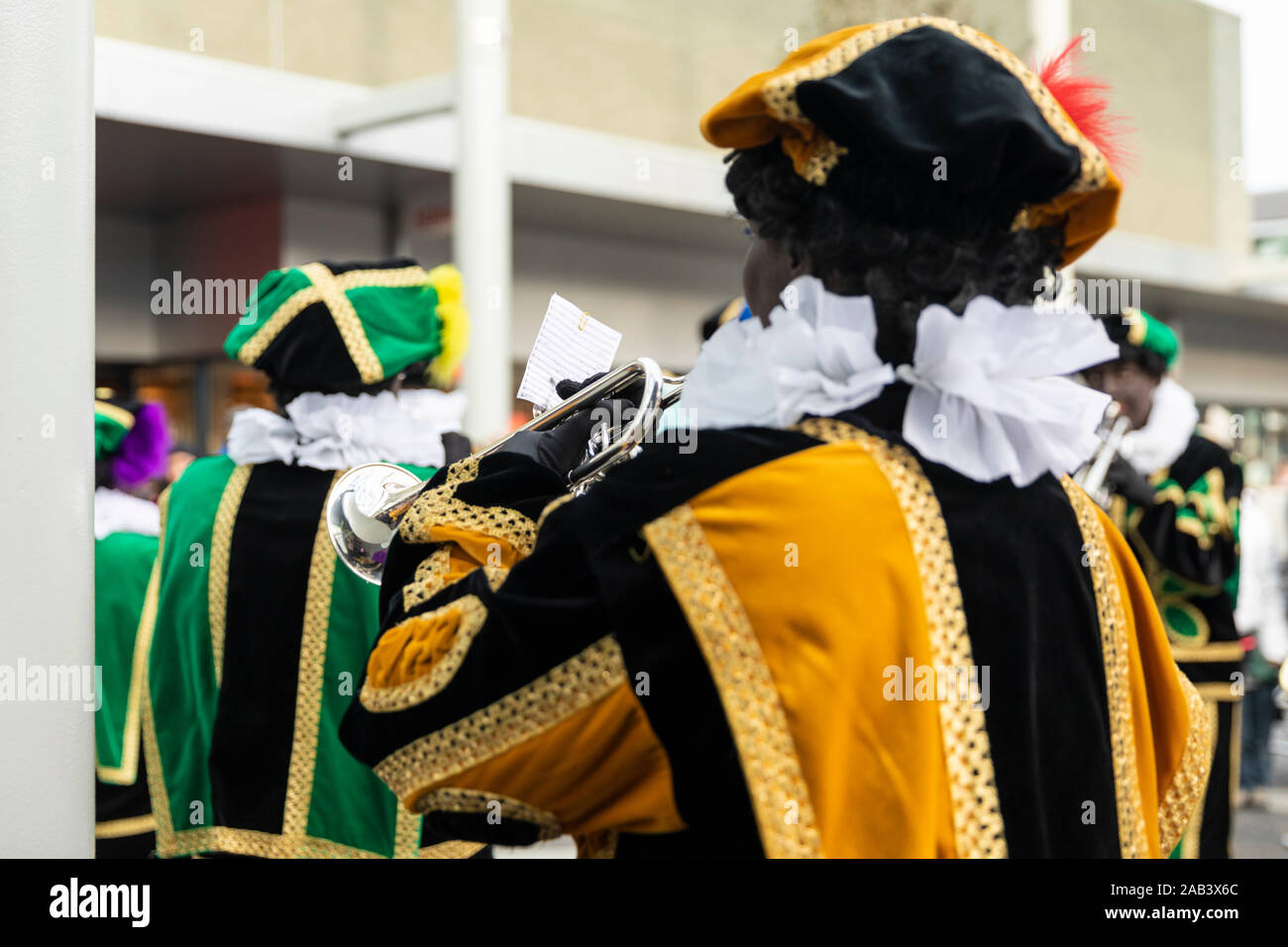 Deux zwarte pieten Banque de photographies et d’images à haute ...