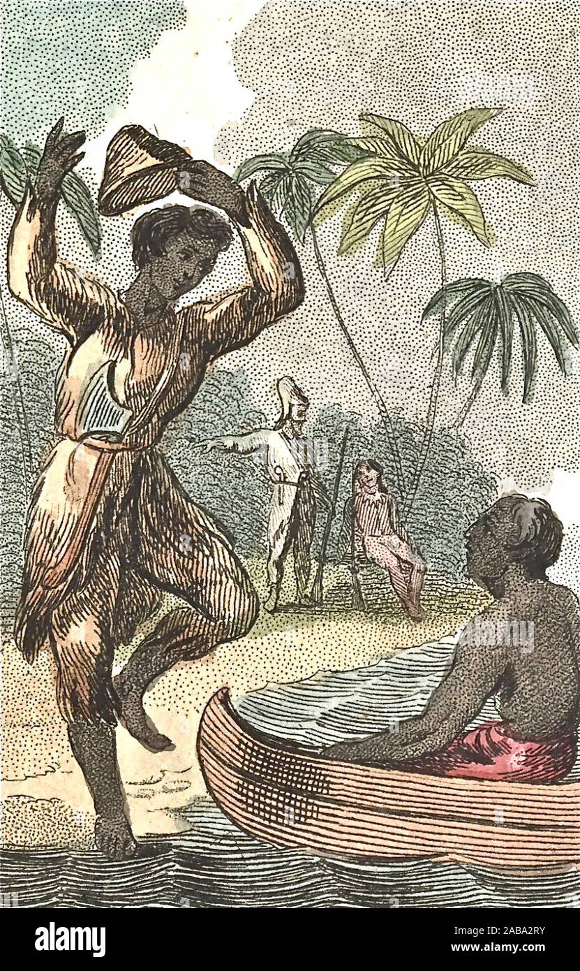 Robinson crusoe illustration Banque de photographies et d’images à ...