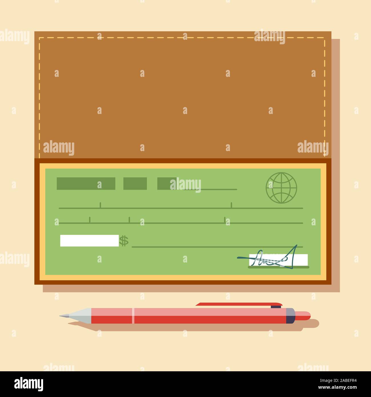 Vérifier l'illustration vectorielle. Vérifier l'icône dans le style ...