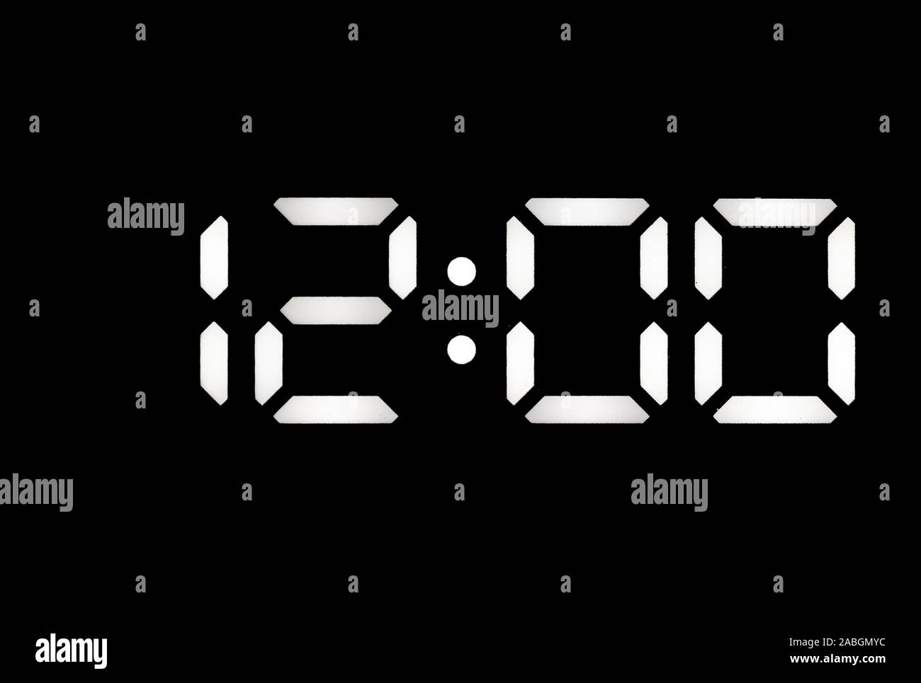 Time clock digital 00 Banque de photographies et d’images à haute ...