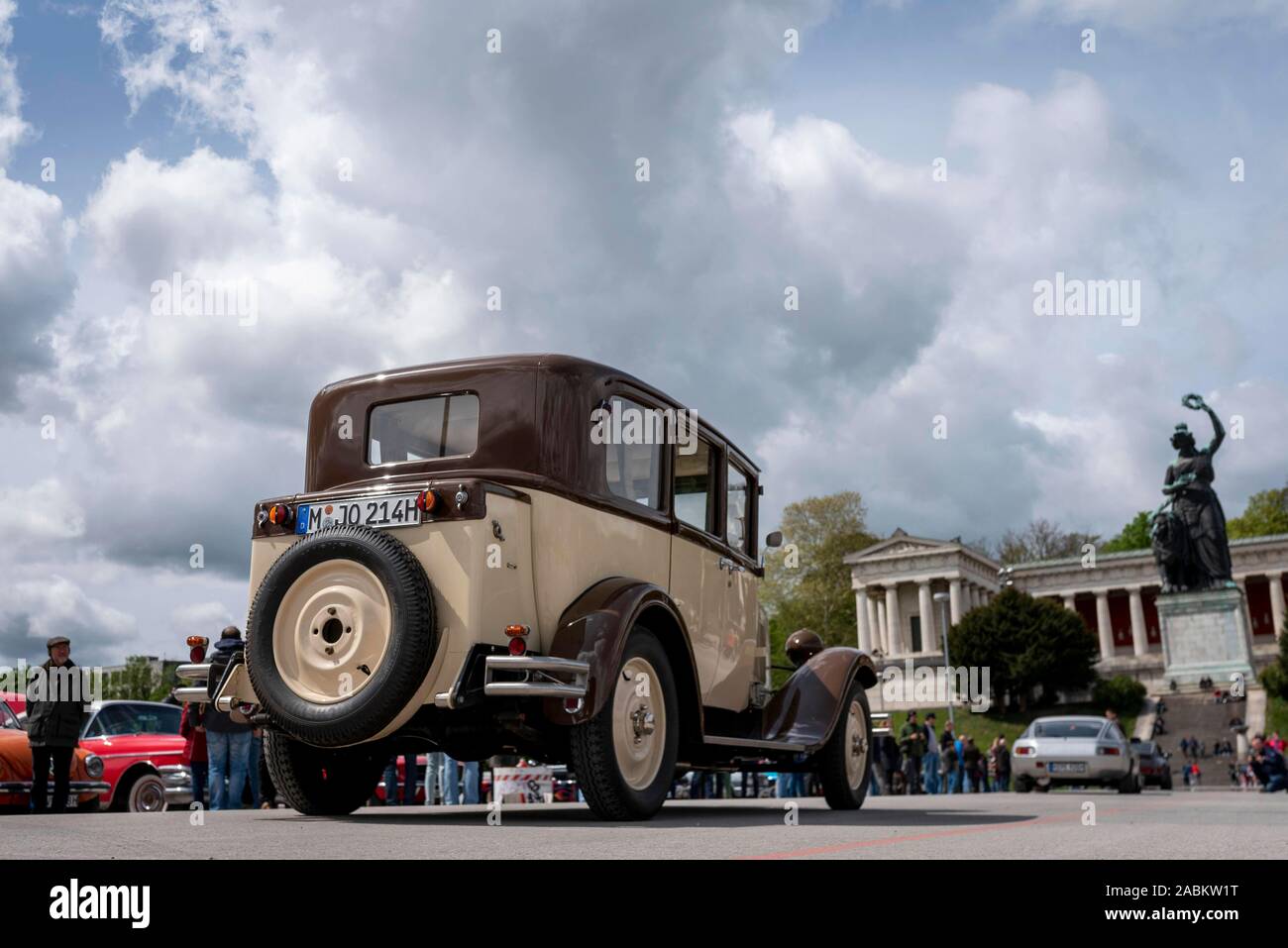 Oldtimer car spring Banque de photographies et d’images à haute ...
