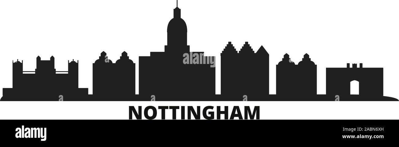 Nottingham central Banque d'images vectorielles - Alamy