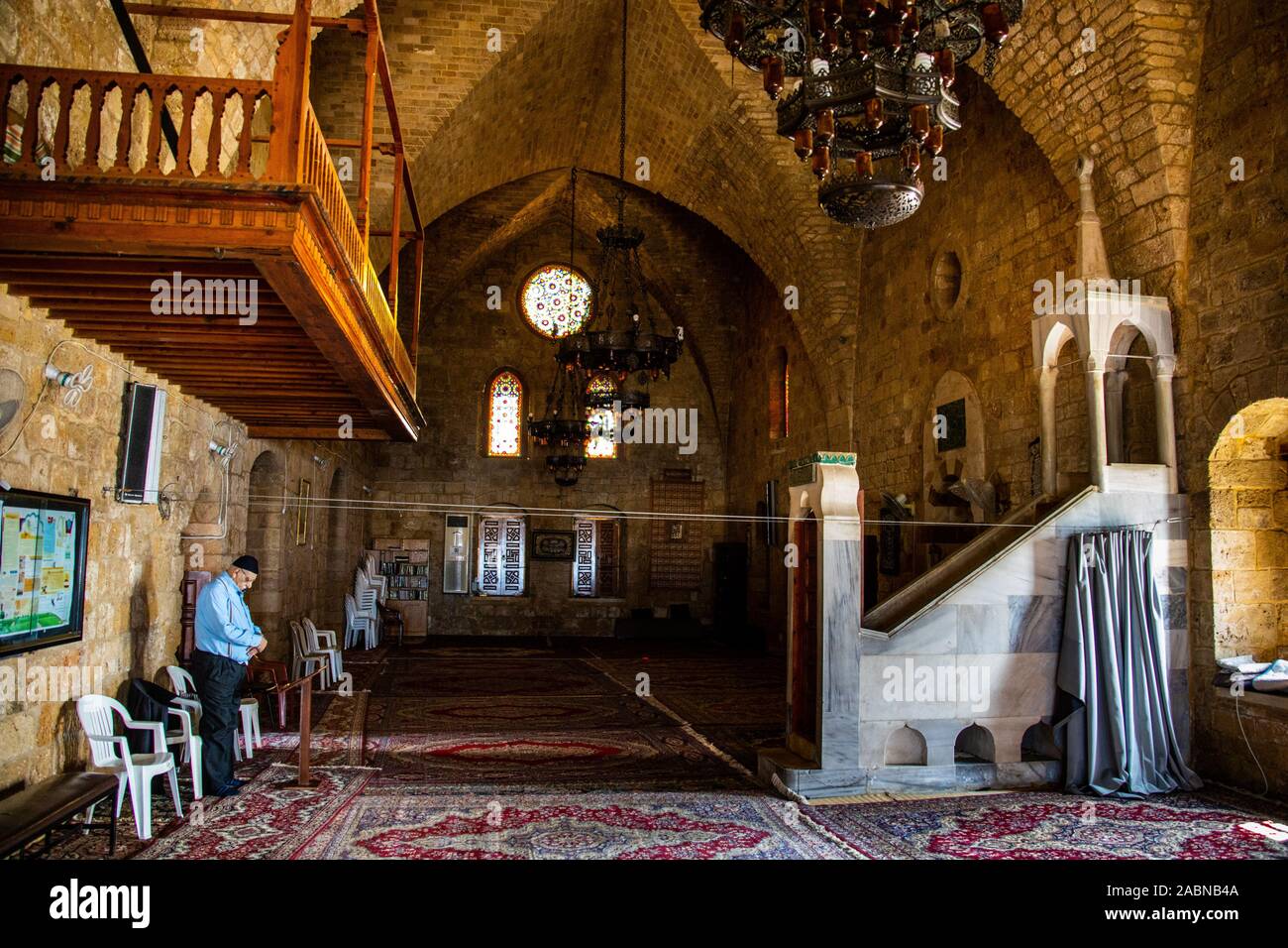 Mosque sidon saida lebanon Banque de photographies et d’images à haute ...