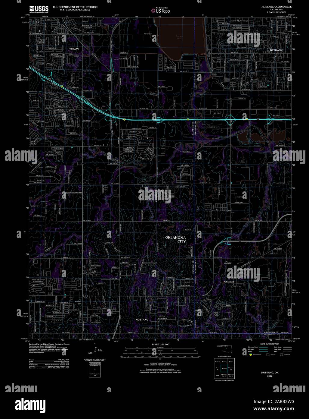 Mustang oklahoma Banque de photographies et d’images à haute résolution ...