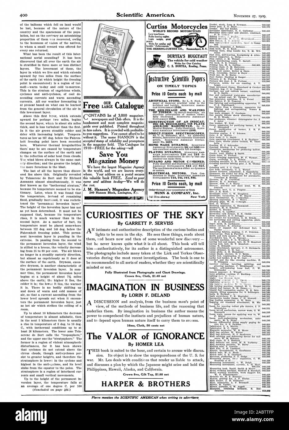 Articles scientifiques' instructif Curtiss Motorcycles le pouvoir ...