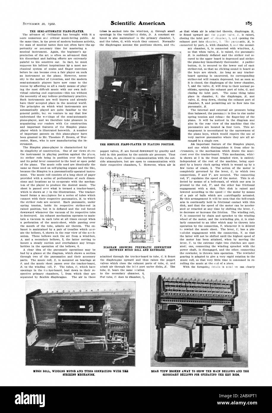 Piano automatique Banque de photographies et d’images à haute ...