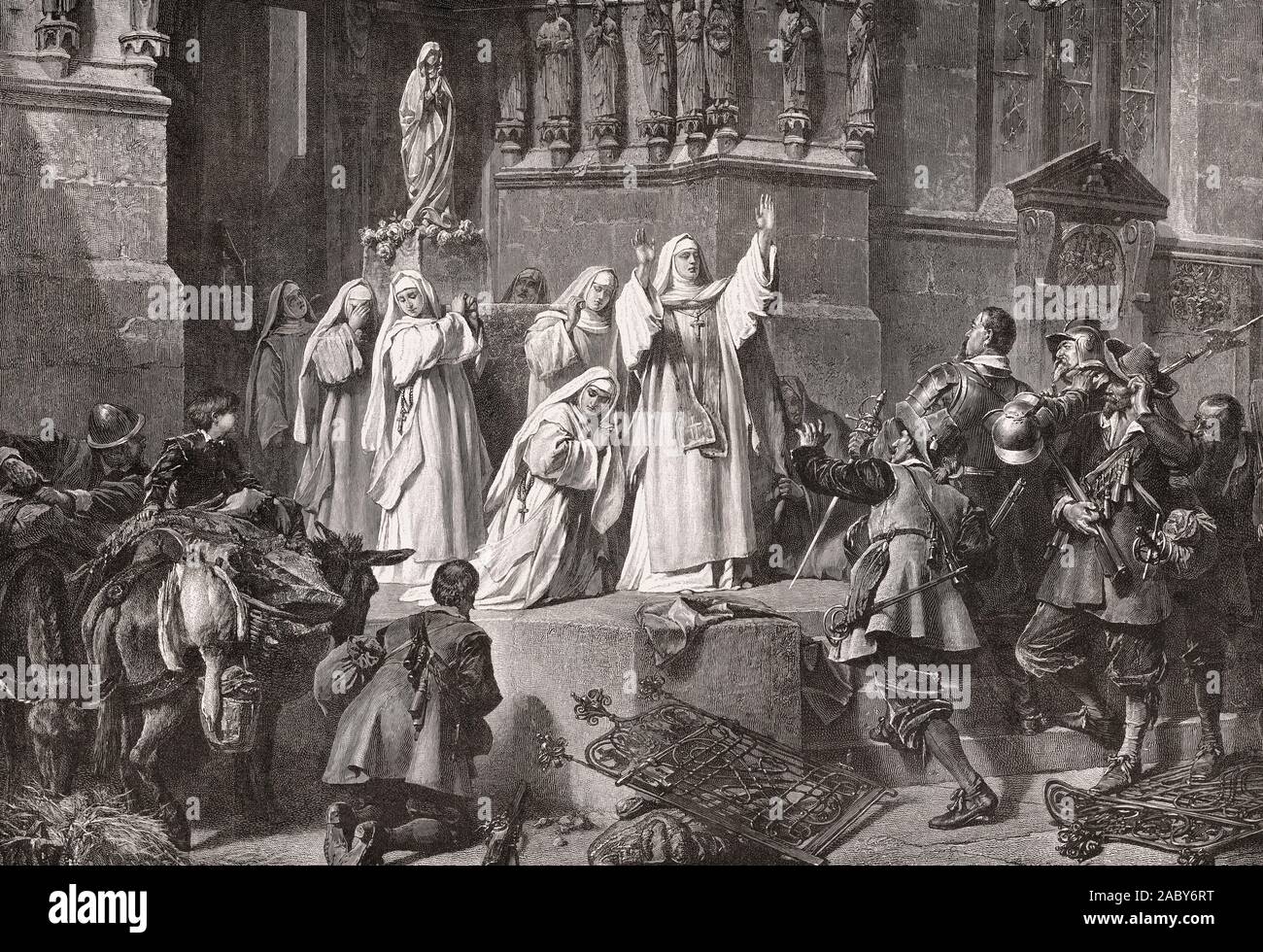 Abbesse bénédictine allemande Banque de photographies et d’images à ...