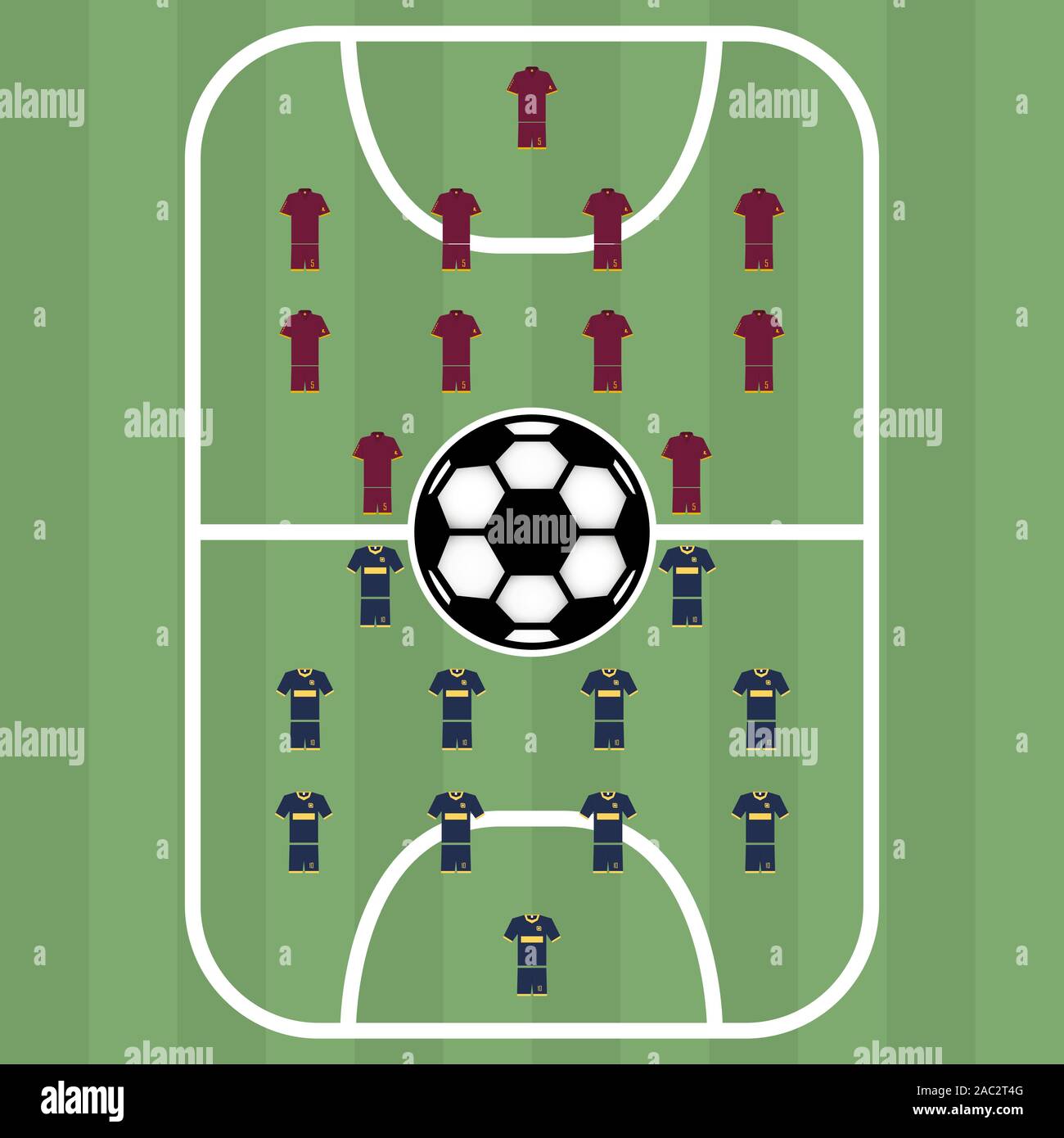 Football pitch texture Banque d'images vectorielles - Alamy