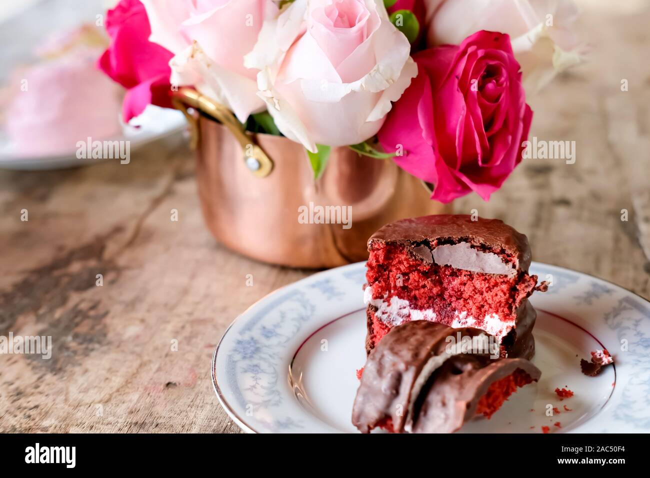 De roses de velours Banque de photographies et d’images à haute ...