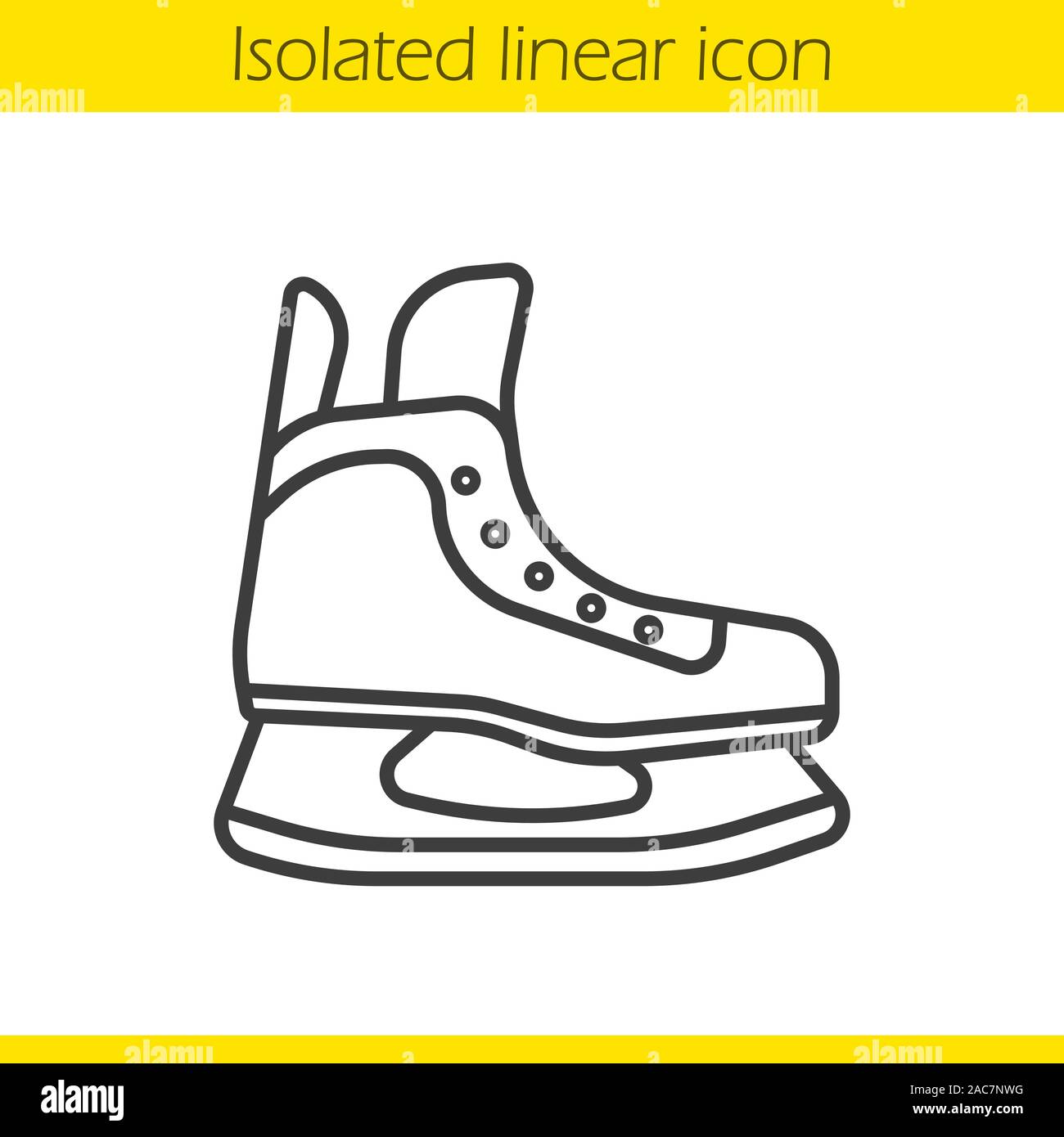 Dessin patin glace Banque de photographies et d’images à haute ...