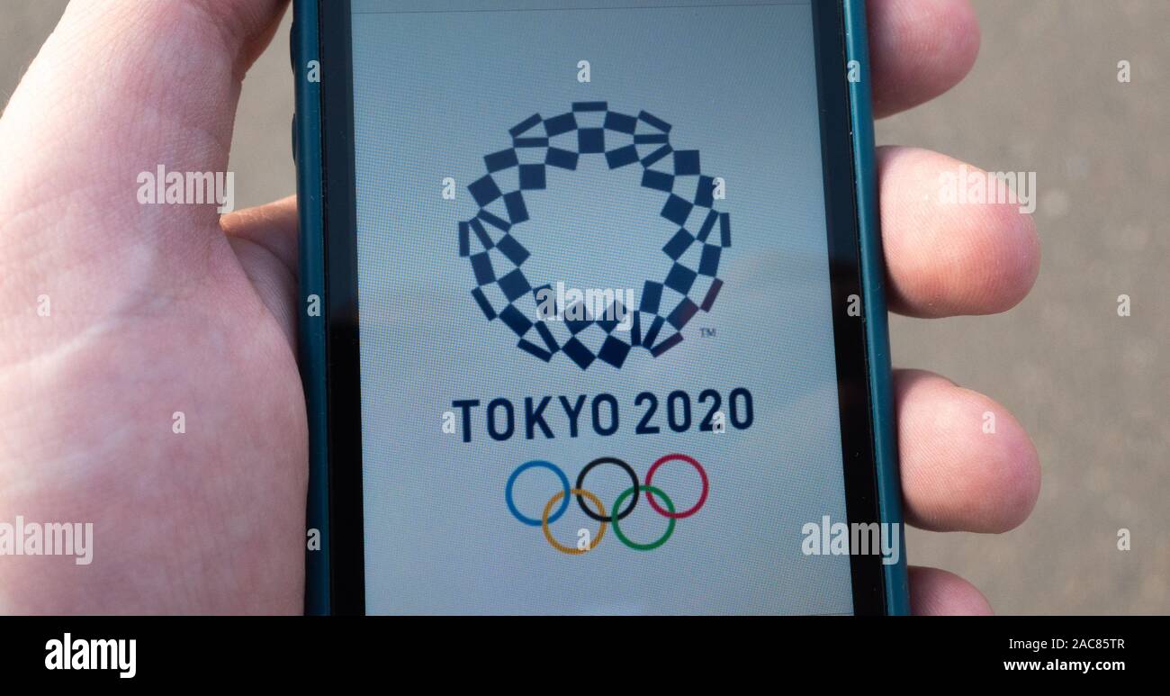 Affiche des jeux olympiques tokyo 2020 Banque de photographies et d ...