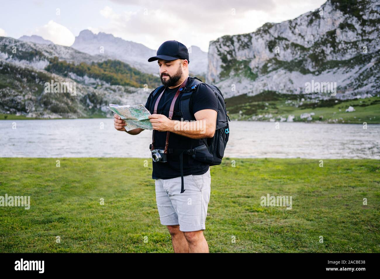 Carte du lac des neiges Banque de photographies et d’images à haute ...