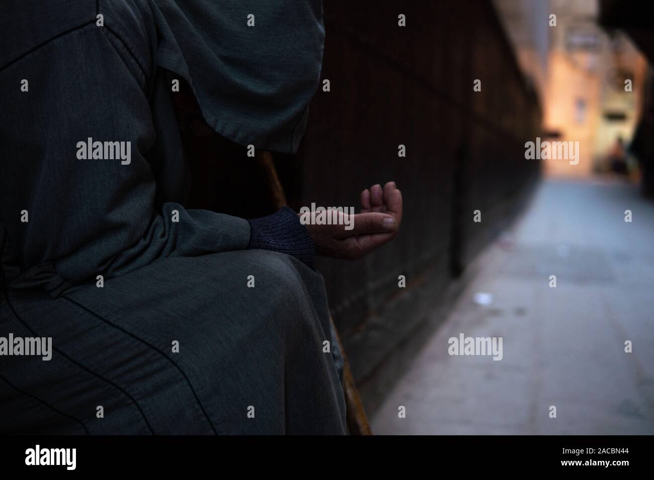 Un mendiant dans la rue africaine Banque de photographies et d’images à ...