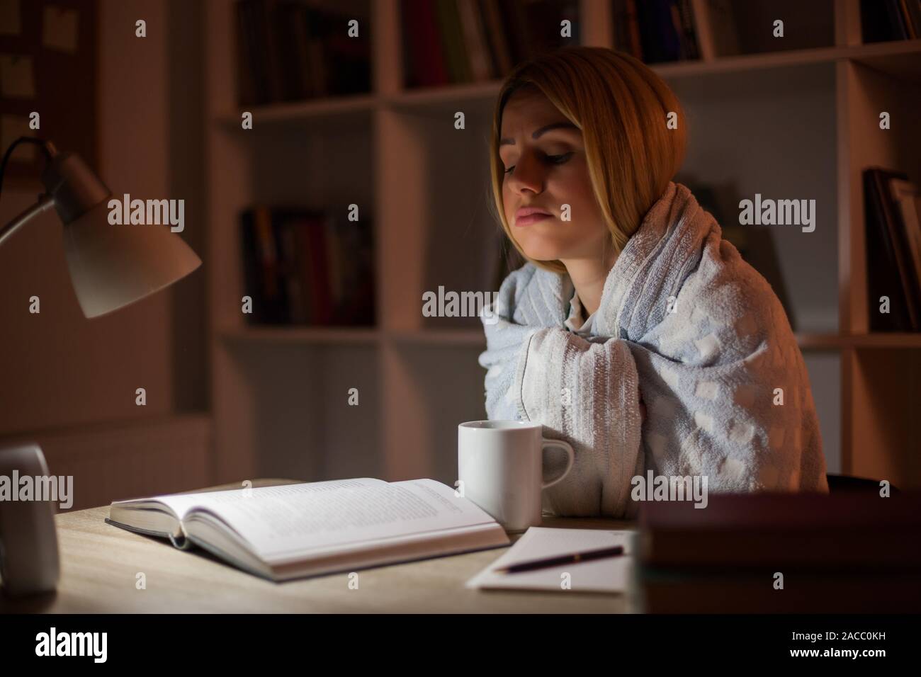 Élève Fatigué Banque d'image et photos - Alamy