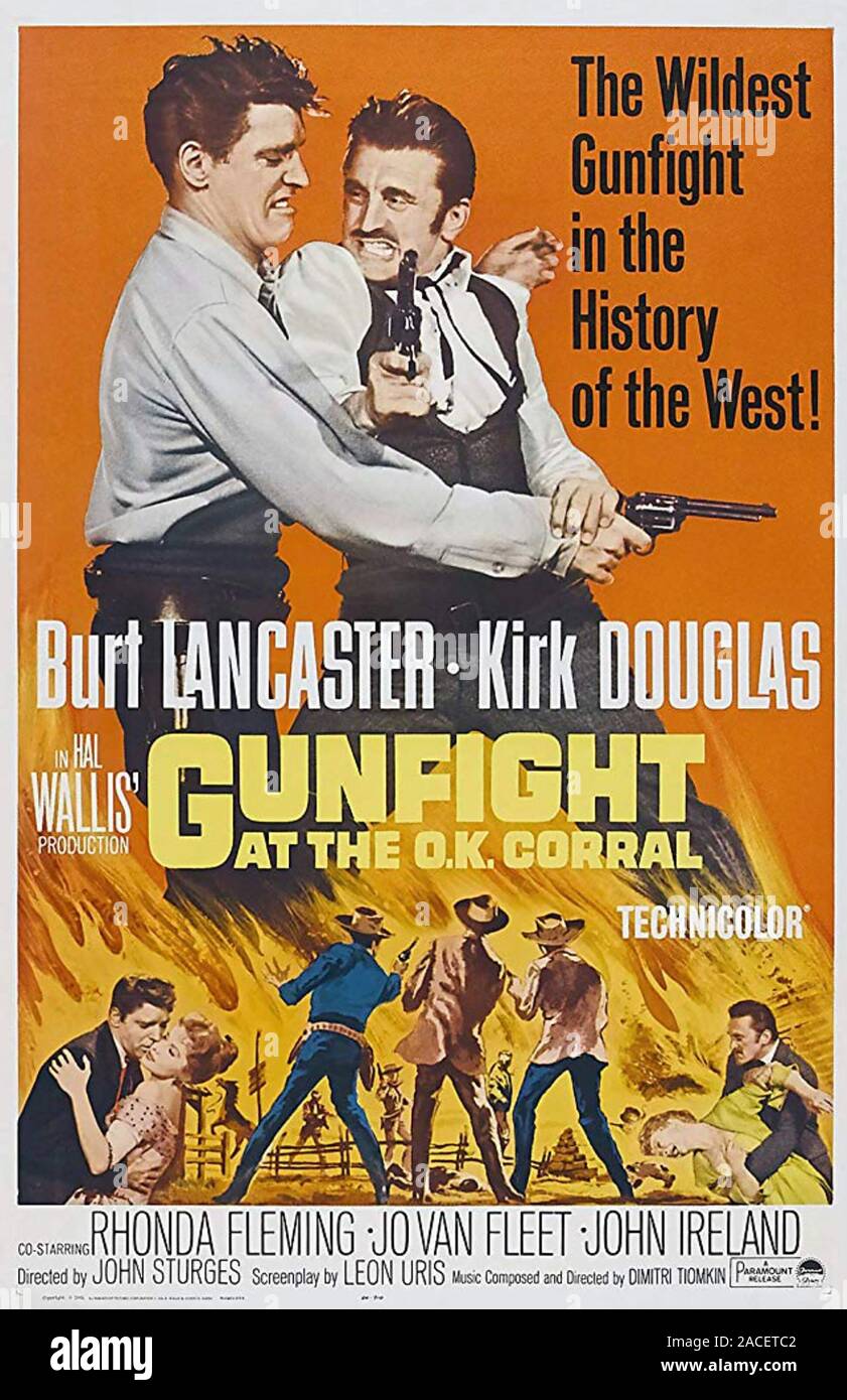 Kirk douglas et burt lancaster Banque de photographies et d’images à haute résolution - Alamy