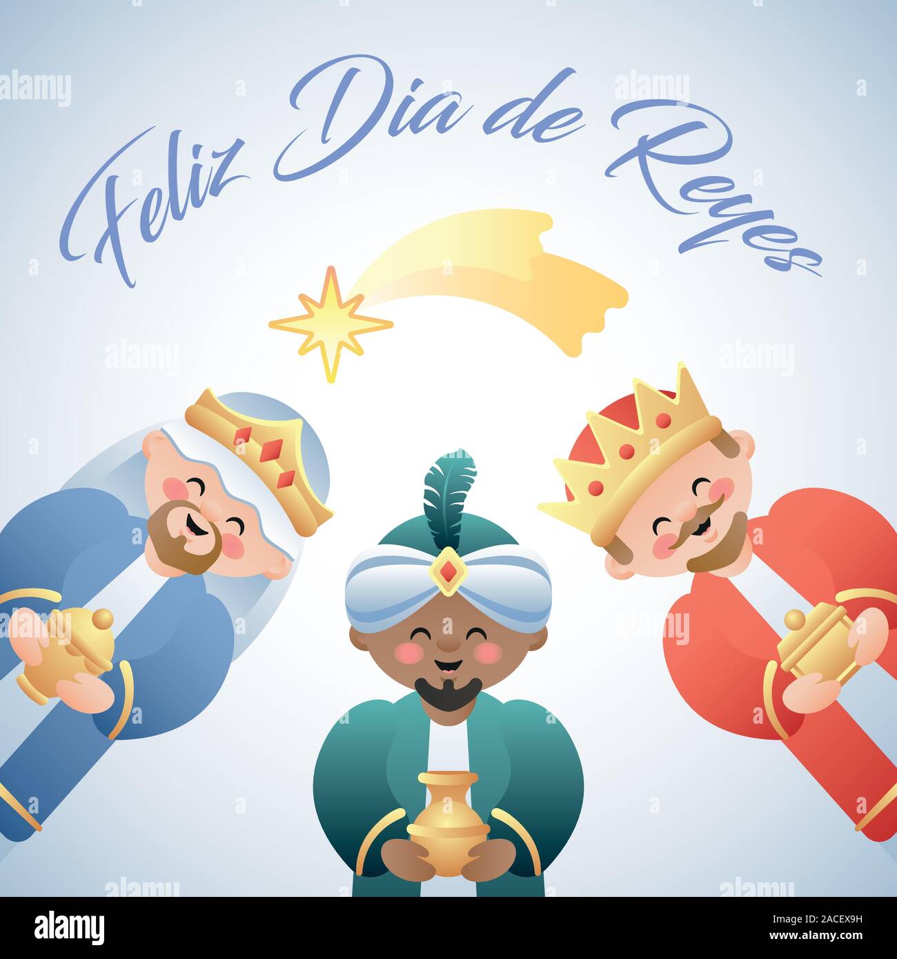 Epiphanie d'espagne Banque d'images vectorielles - Alamy