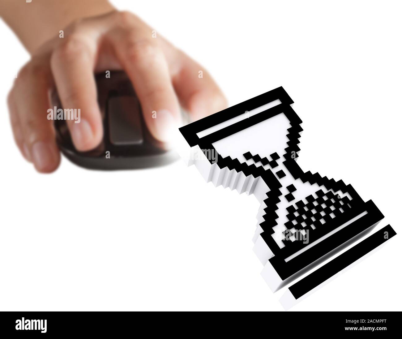 Mouse cursor click link Banque de photographies et d’images à haute ...