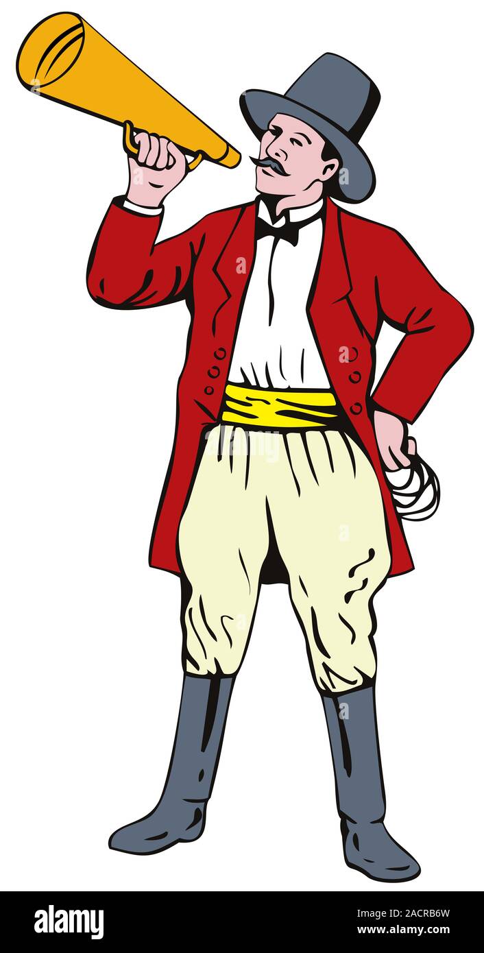 Ringmaster illustration Banque de photographies et d’images à haute ...