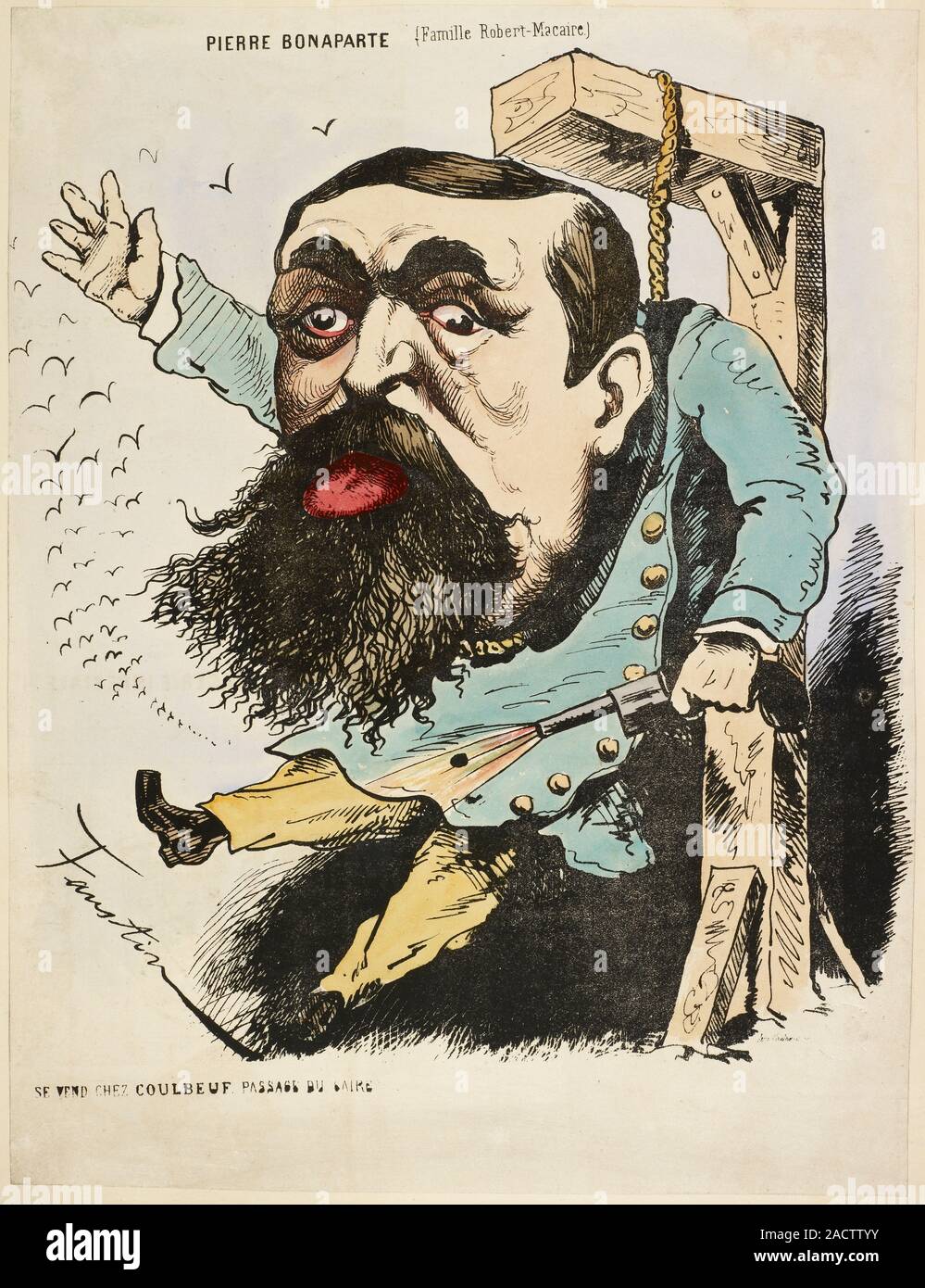 La Caricature française - Pierre Bonaparte, collection de caricatures ...