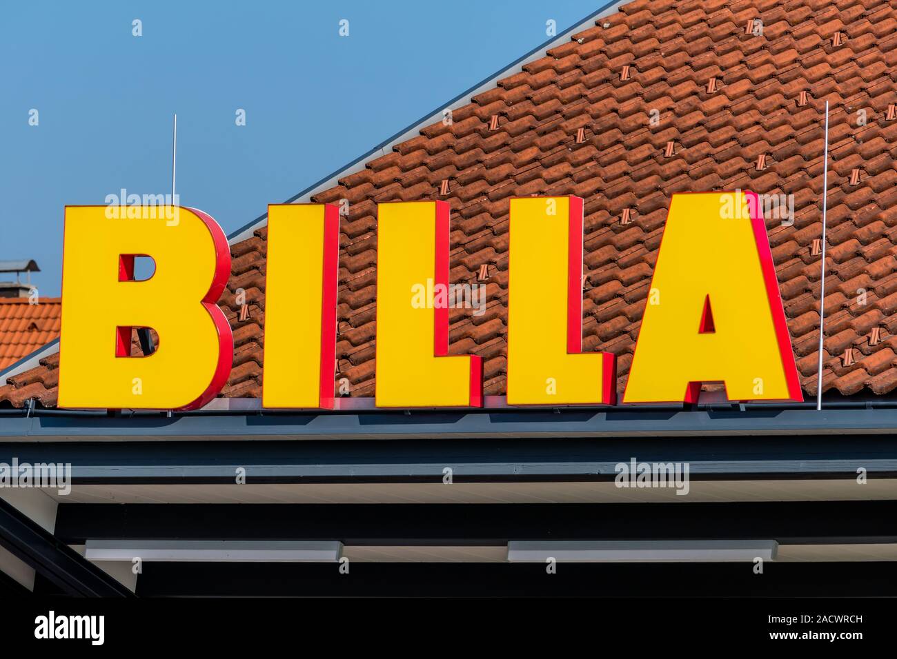 Logo de la billa Banque de photographies et d’images à haute résolution ...