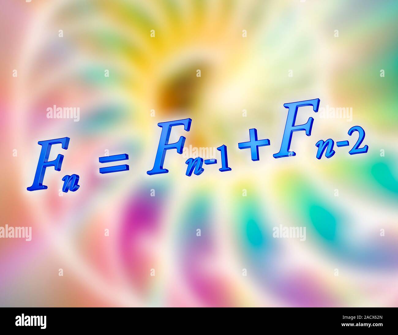 Séquence de Fibonacci équation. Cette équation calcule les nombres dans ...