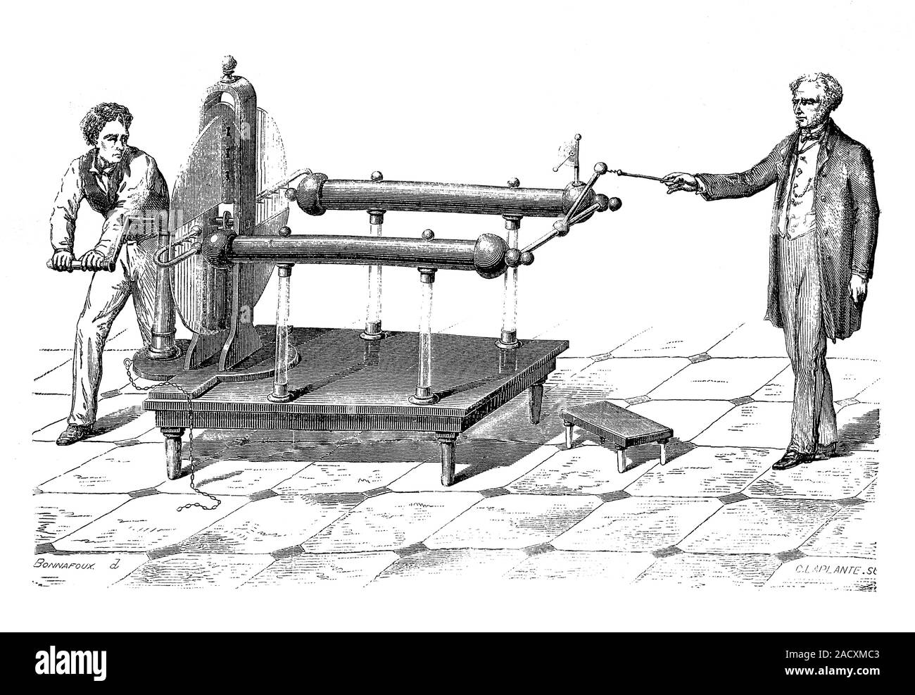 En 1768, Jesse Ramsden a construit une version largement utilisé d'un ...