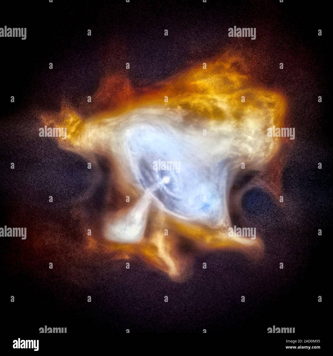 Nébuleuse du Crabe. X-ray image du télescope spatial de la Nébuleuse du ...