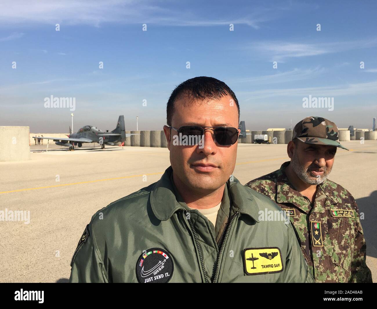 03 décembre 2019, l'Afghanistan, Masar-i-Scharif : Lieutenant-colonel ...