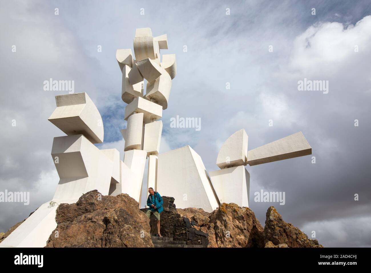 Monumento A La Fecundidad Par Cesar Manrique Banque d'image et photos ...