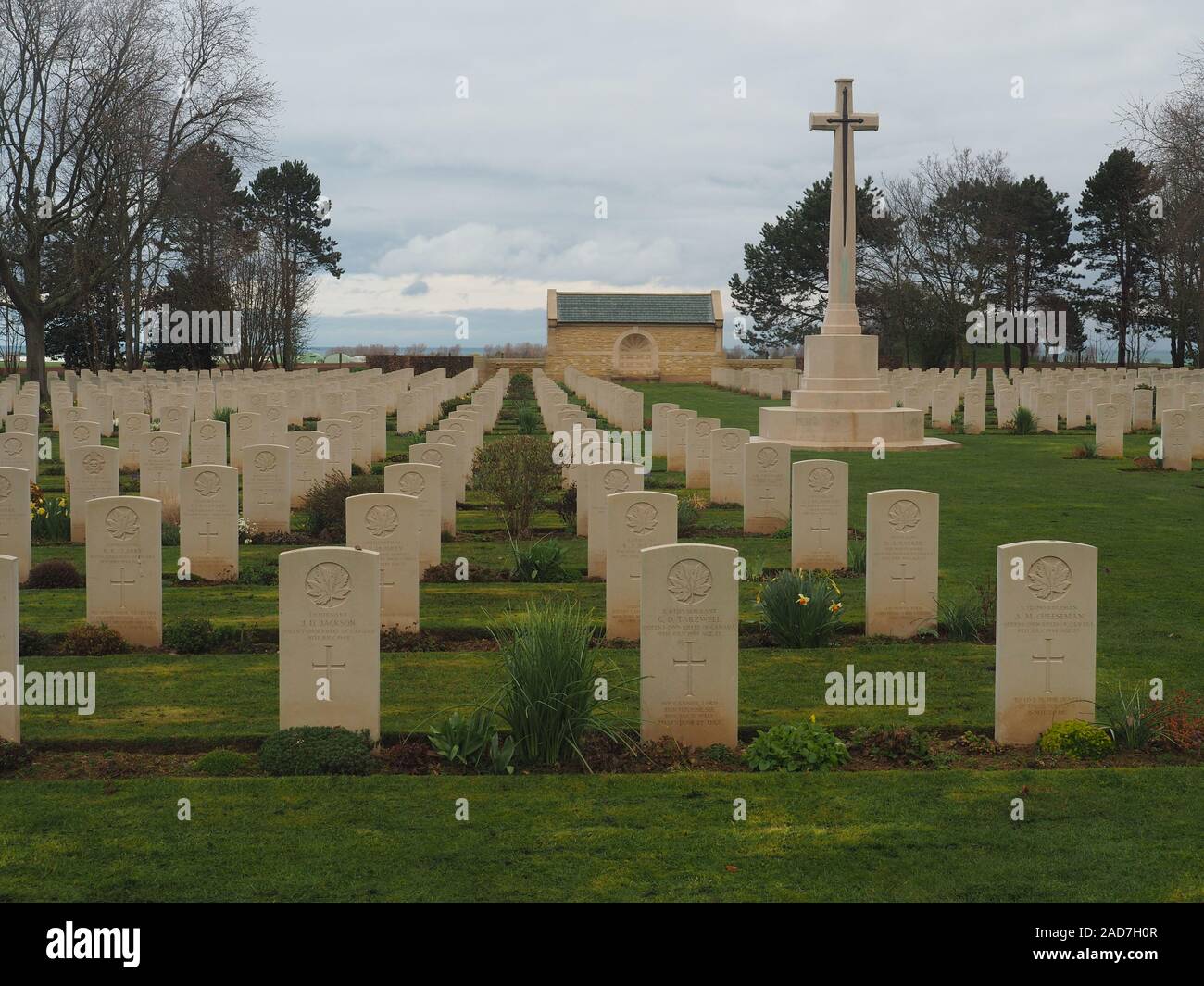 Canadian cemetery Banque de photographies et d’images à haute ...