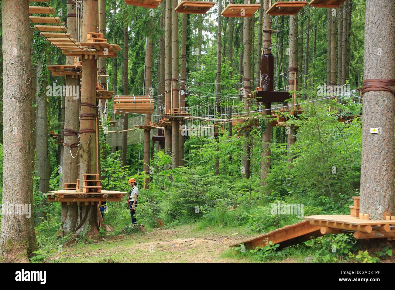 Cours De Cordes Hautes Banque D image Et Photos Alamy