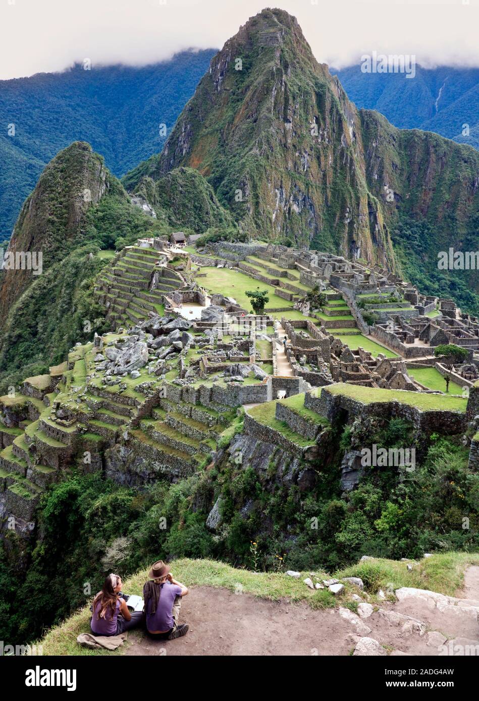 Machu Picchu, au Pérou. La cité Inca de Machu Picchu perché dans les ...