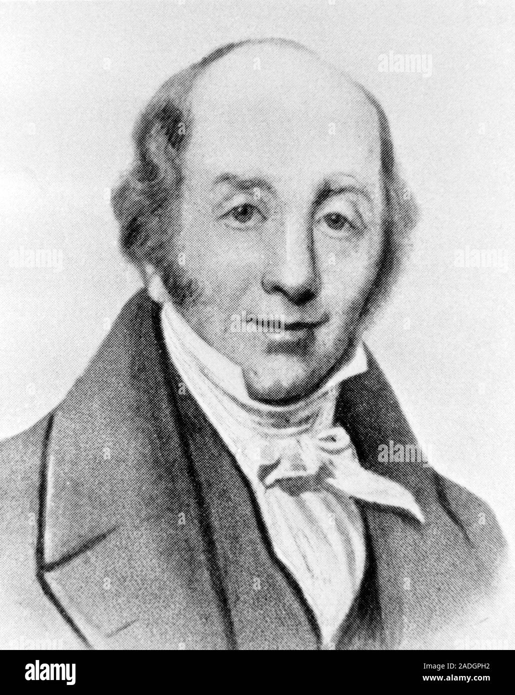 Abraham Colles. Un portrait d'Abraham Colles (1773-1843), chirurgien ...
