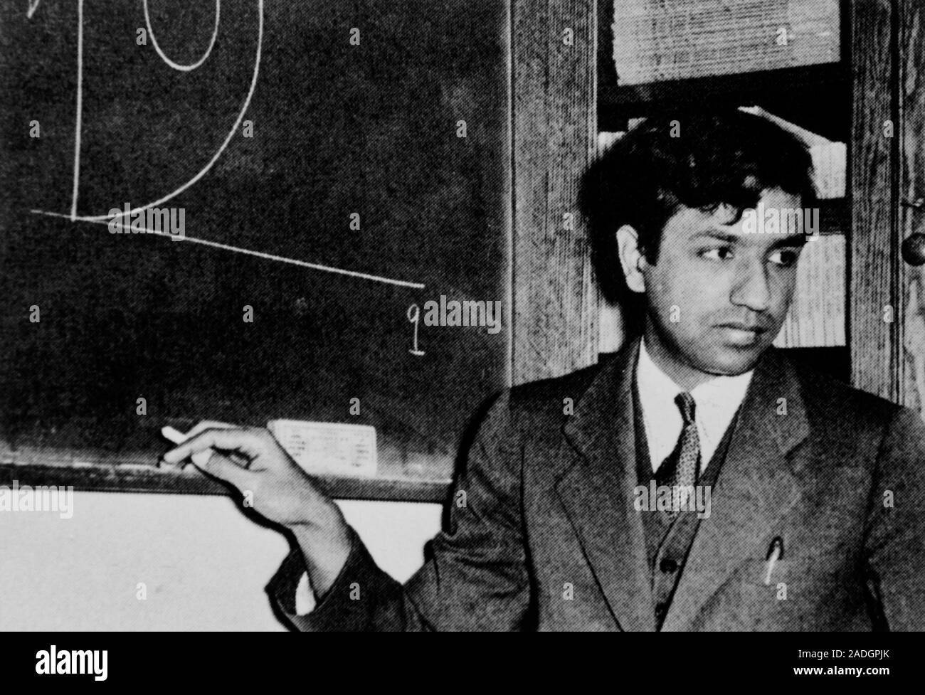 S. Chandrasekhar. Portrait de Subrahmanyan Chandrasekhar ...