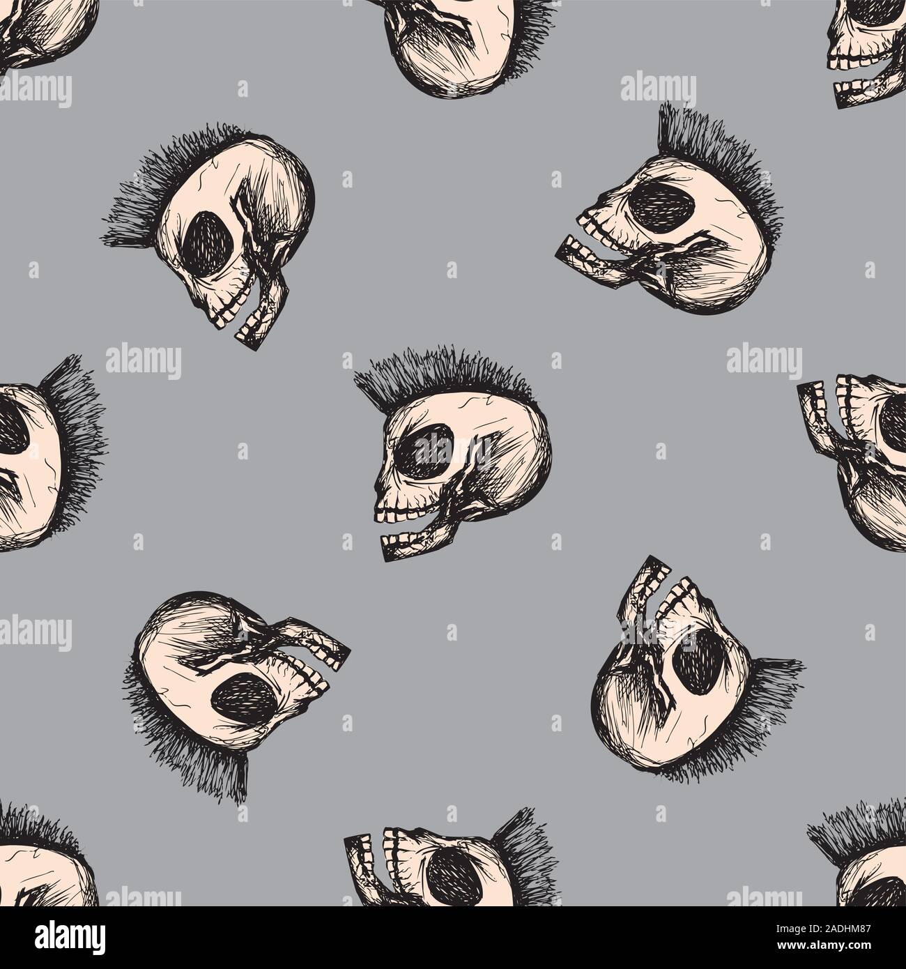 Fond ecran punk Banque d'images vectorielles - Alamy